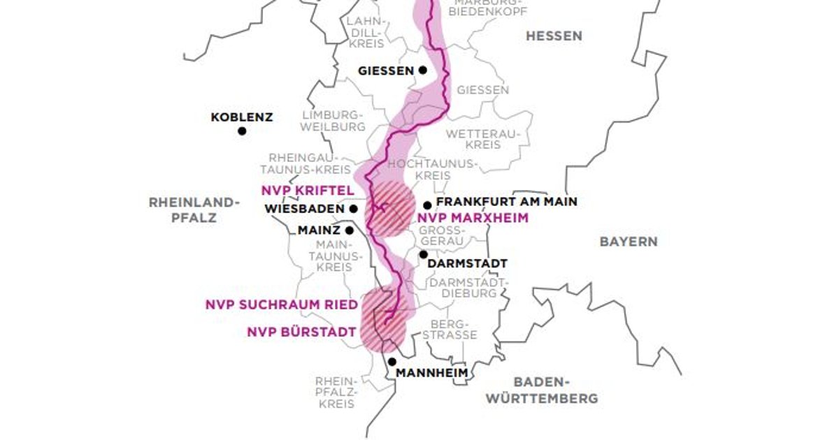 Stromtrasse Rhein-Main-Link | Neu-Anspach